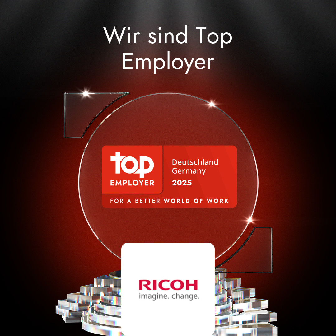 Ricoh Deutschland GmbH als Top Employer 2025 ausgezeichnet | Ricoh Deutschland
